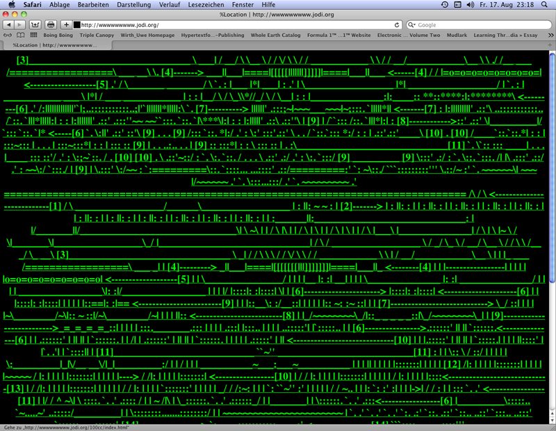 IASLonline NetArt: History of Computer Art VI.3 Net Art in the Web
